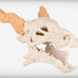 Download free STL file Dragon Skull • 3D printable object ・ Cults