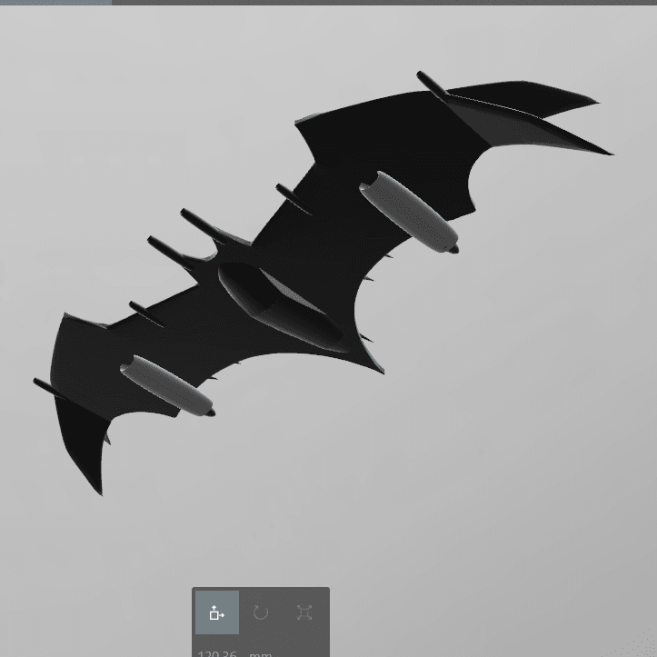 Free STL file Batman fly 🪰・3D printing design to download・Cults