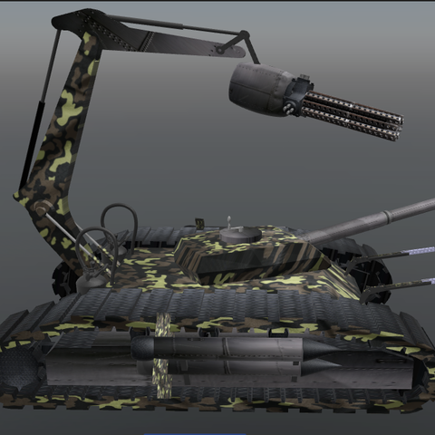 Download free STL file Tank 001 MCT • 3D print object ・ Cults