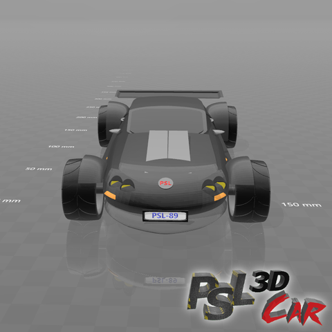 Download free 3D printer designs Psl 3D car N°1 "sport luxe" ・ Cults