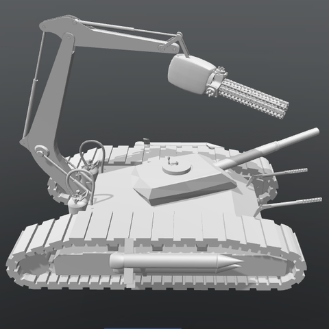 Download free STL file Tank 001 MCT • 3D print object ・ Cults