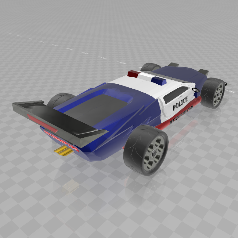 Free STL file Concept car evo Police 🚗・3D print design to download・Cults