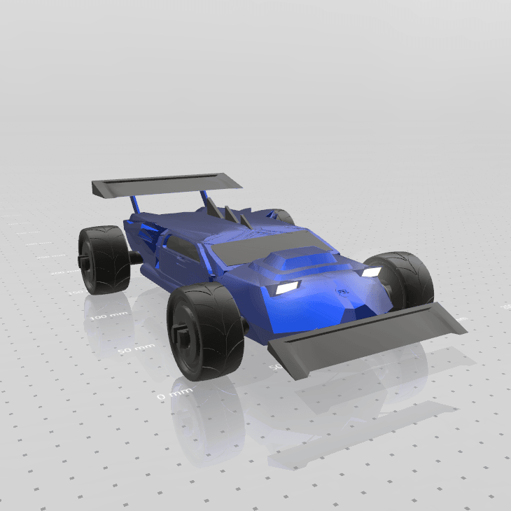 Free STL file Concept car EVO II M・3D printer model to download・Cults