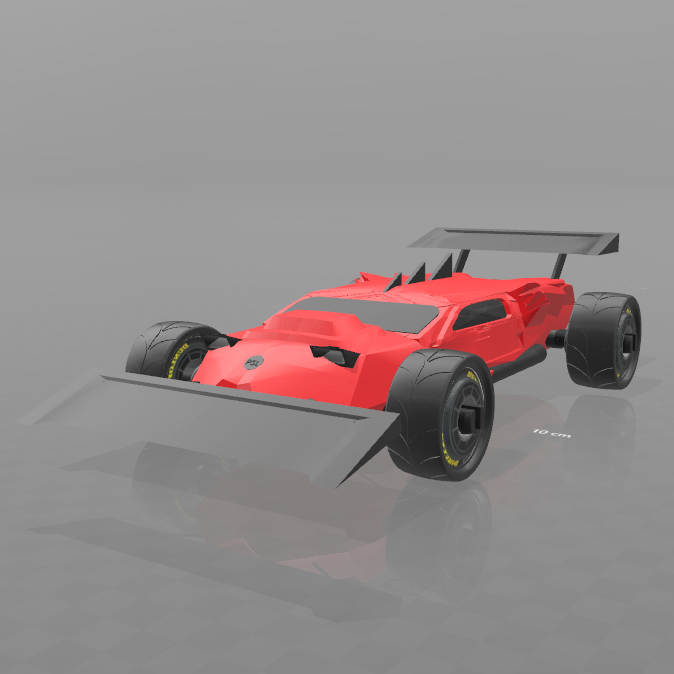Free STL file Concept car EVO II M・3D printer model to download・Cults