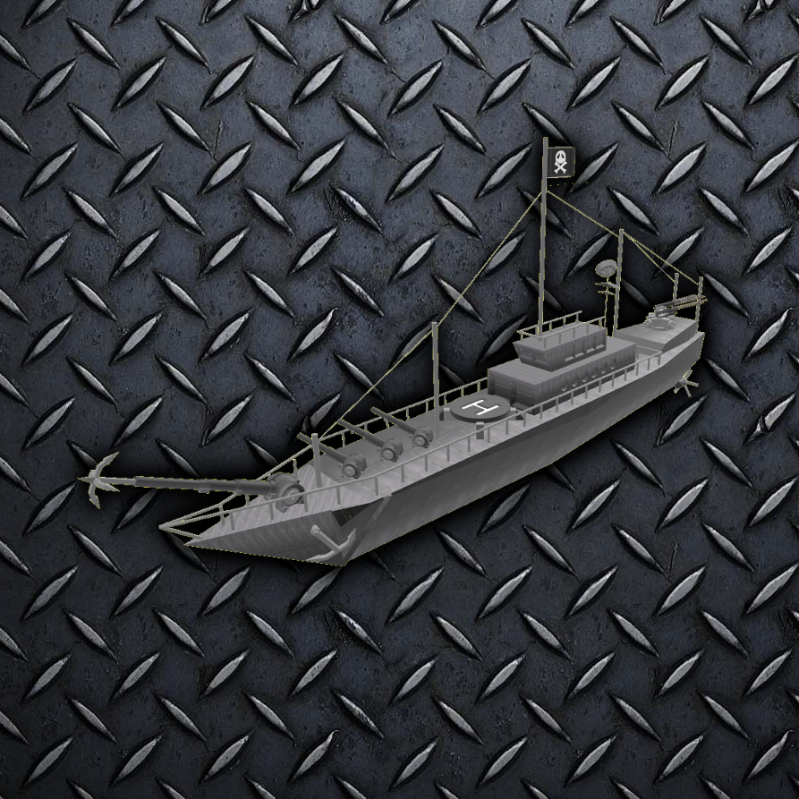 Free STL file Destroyer II ship・3D print object to download・Cults