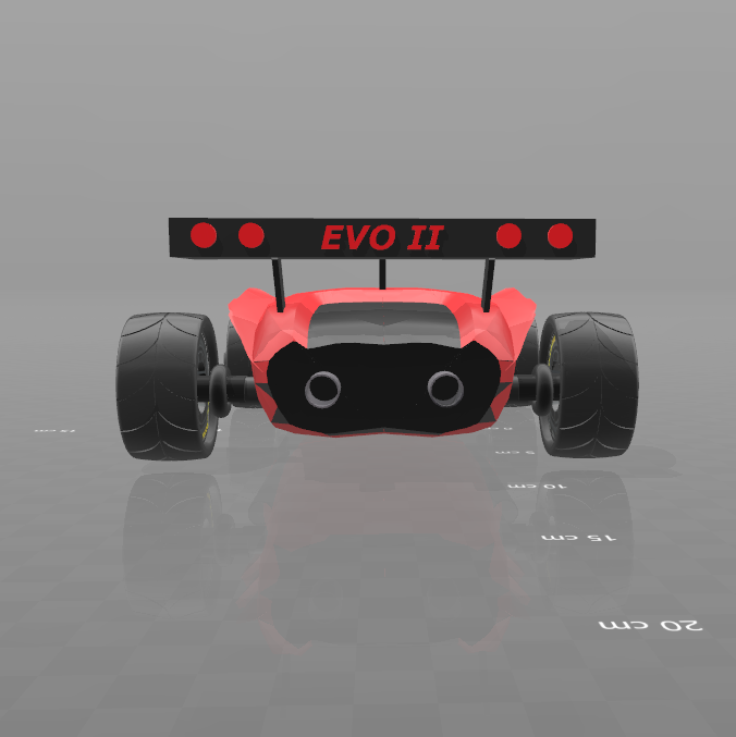 Free STL file Concept car EVO II M・3D printer model to download・Cults