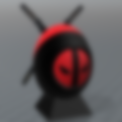 Download free STL file deadpool egg • Object to 3D print ・ Cults