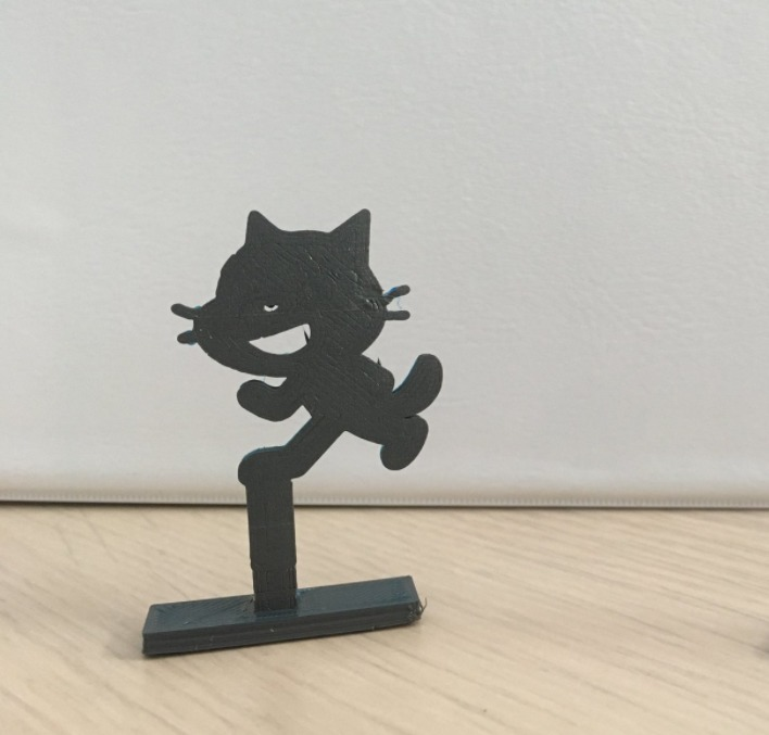 Free 3D file Scratch cat with stand・3D print design to download・Cults