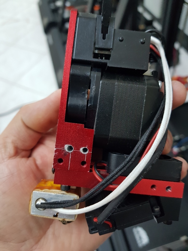 Free 3D file WANHAO DUPLICATOR D9 400 x axis extruder plate・3D print ...