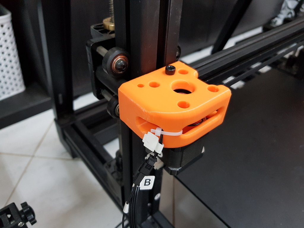 Free 3D file WANHAO DUPLICATOR D9 X AXIS MOTOR BRACKET・3D printer ...