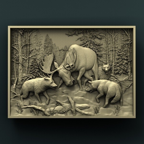 Free STL file Elk・3D printing template to download・Cults