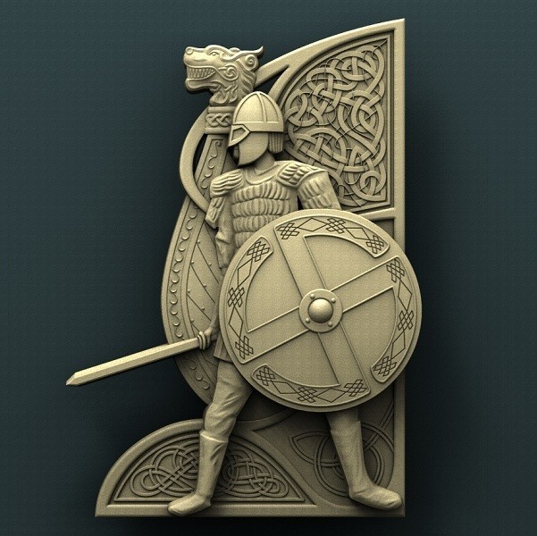 Download free STL file Viking • 3D printer object ・ Cults