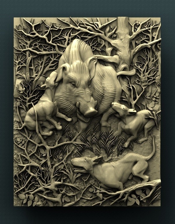 Free STL file Boar・3D printer design to download・Cults