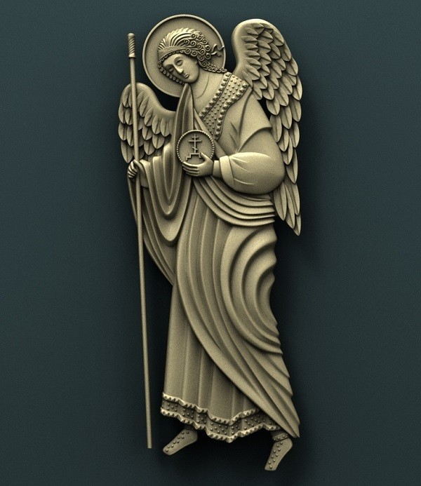 Free STL file Archangel Gabriel and Archangel Michael 👧・3D print design ...
