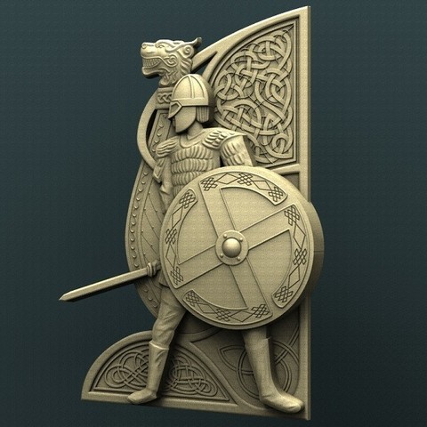 Download free STL file Viking • 3D printer object ・ Cults