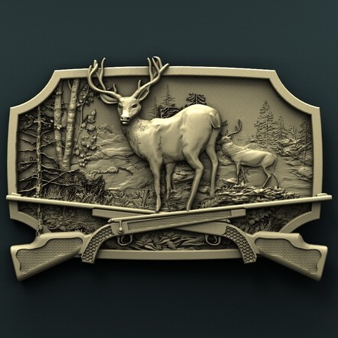 Download free 3D print files Deer ・ Cults