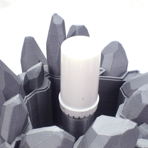 Download free 3D printer designs Crystal LED Lamp ・ Cults