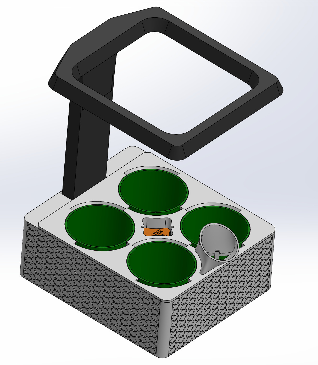 STL file Indoor Led Garden 🌿・3D printing model to download・Cults