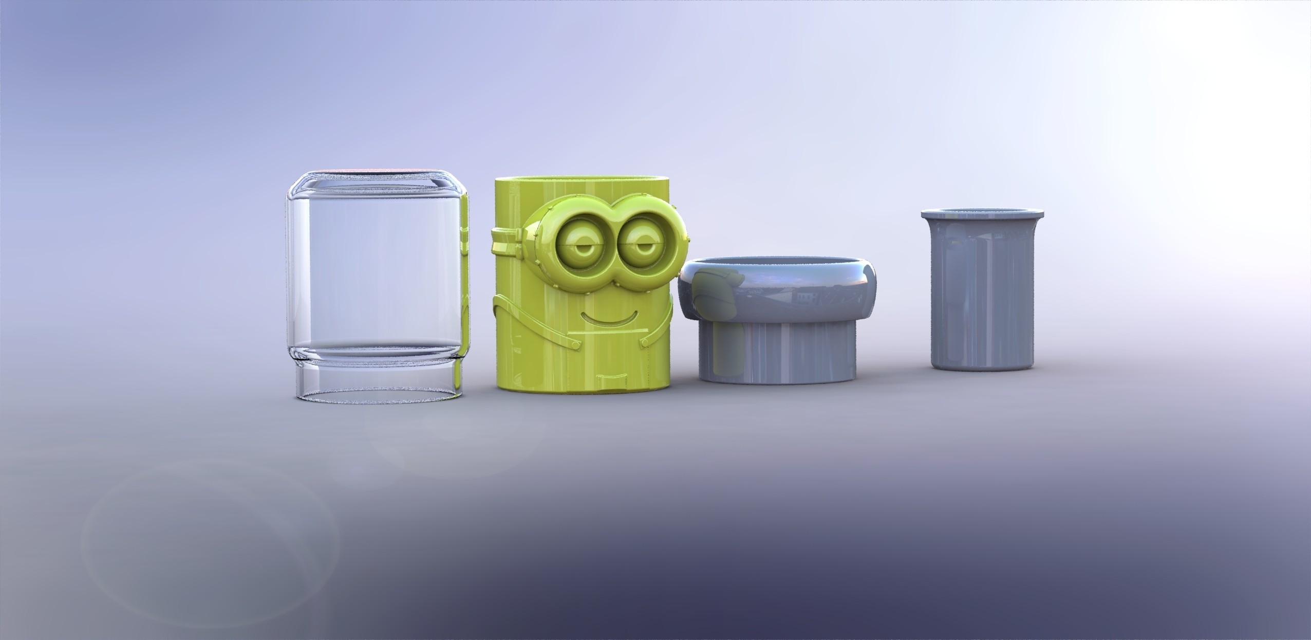 Download free STL file Cute Pot • 3D print model ・ Cults