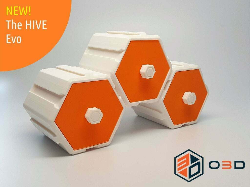 Free STL file The HIVE - Modular Hex Drawers 🎨・3D printable design to ...