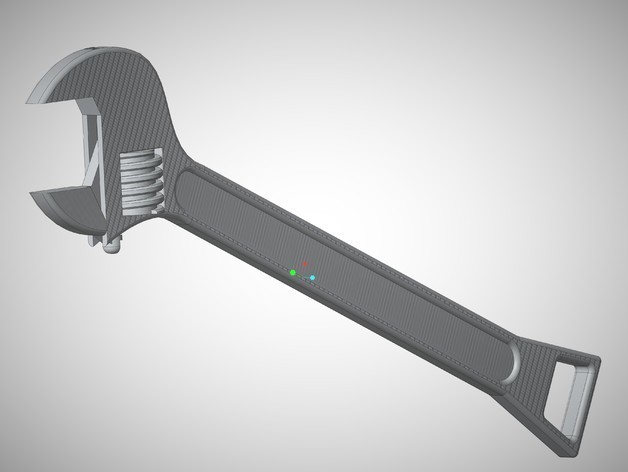 Free STL file Print in Place Crescent Wrench with Bottle Opener ...