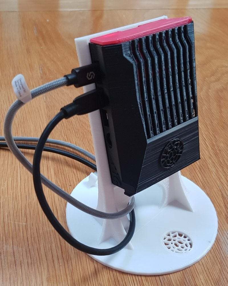 Бесплатный OBJ файл Raspberry Pi 4 Case - Overclocked 🖥️・3D-печатная ...
