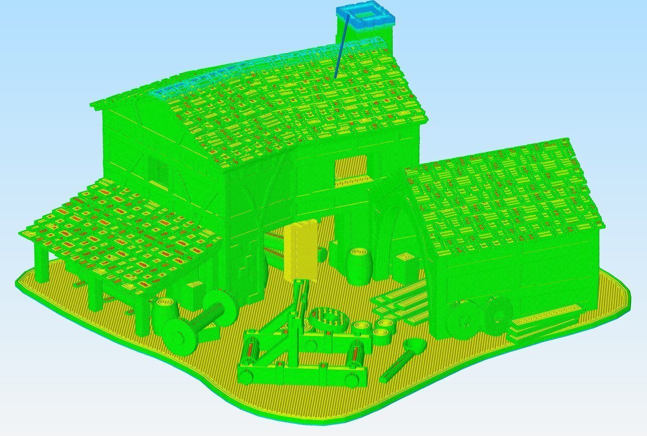 Free OBJ file AOE2 Style Siege Workshop 1・3D printer model to download ...