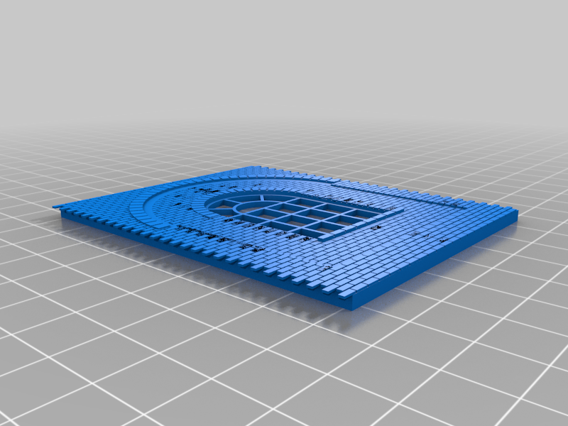 Free 3D file O gauge loco shed wall panel・3D printing idea to download ...