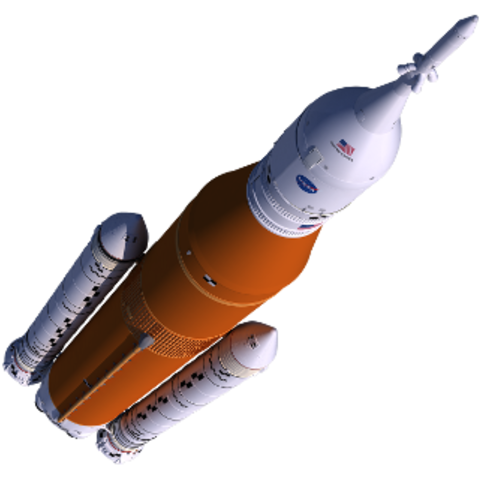 Download free STL file Space Launch System (SLS) Block 1 • 3D printable ...