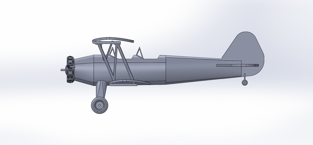 Free STL file RC STEARMAN・3D printing template to download・Cults
