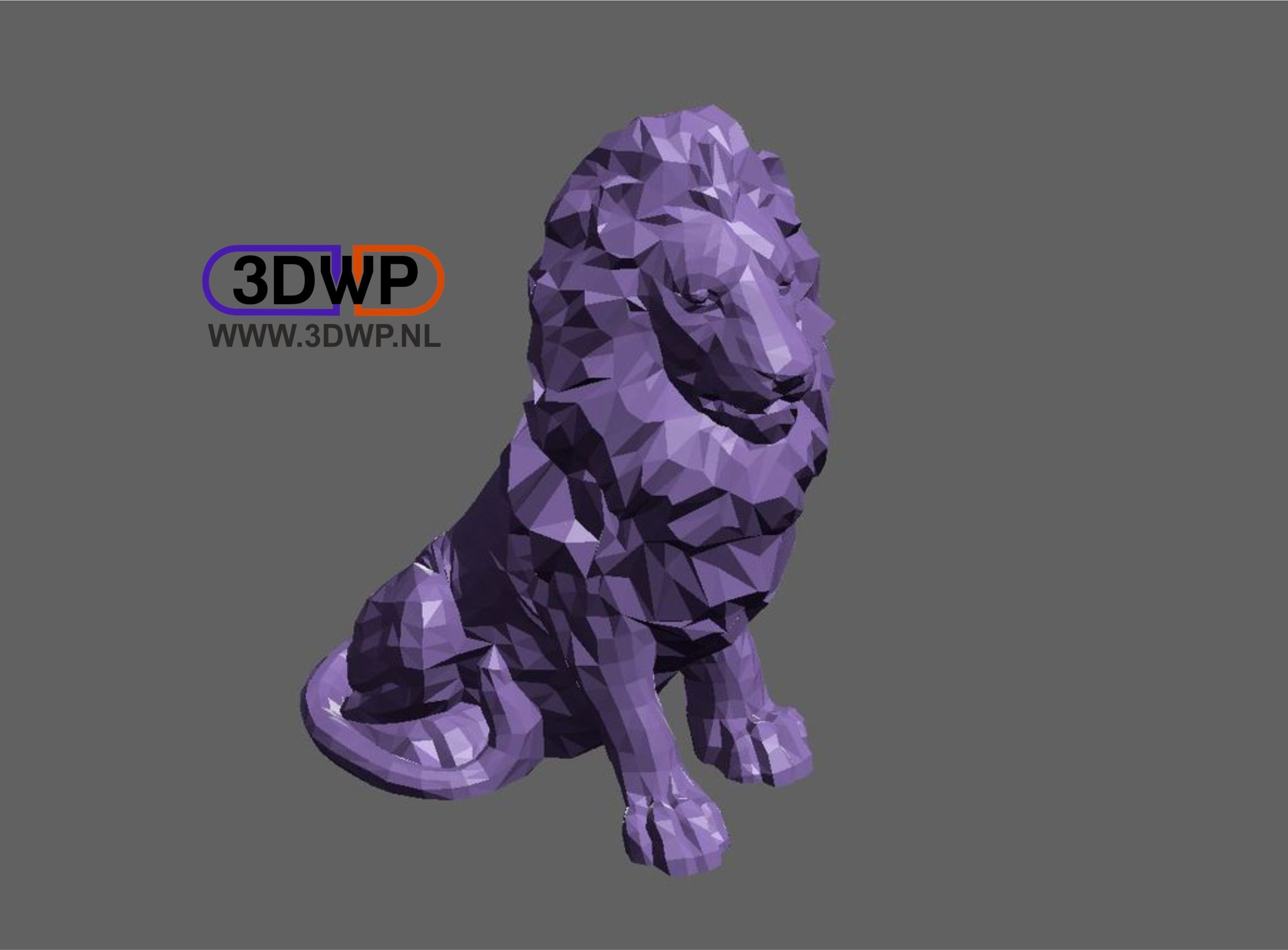 Free STL file Lion・3D print design to download・Cults