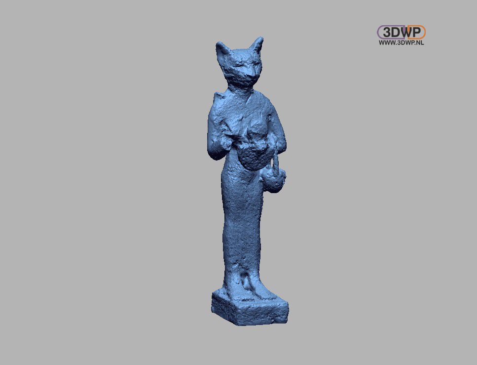 Free STL file Bastet Sculpture・3D printable object to download・Cults