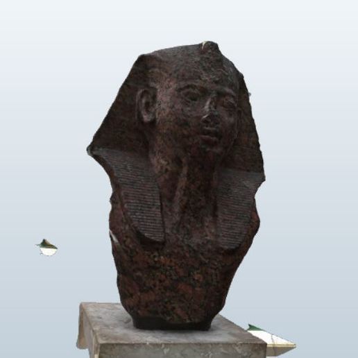 Download free 3D printer designs Egyptian Statue 3D Scan ・ Cults