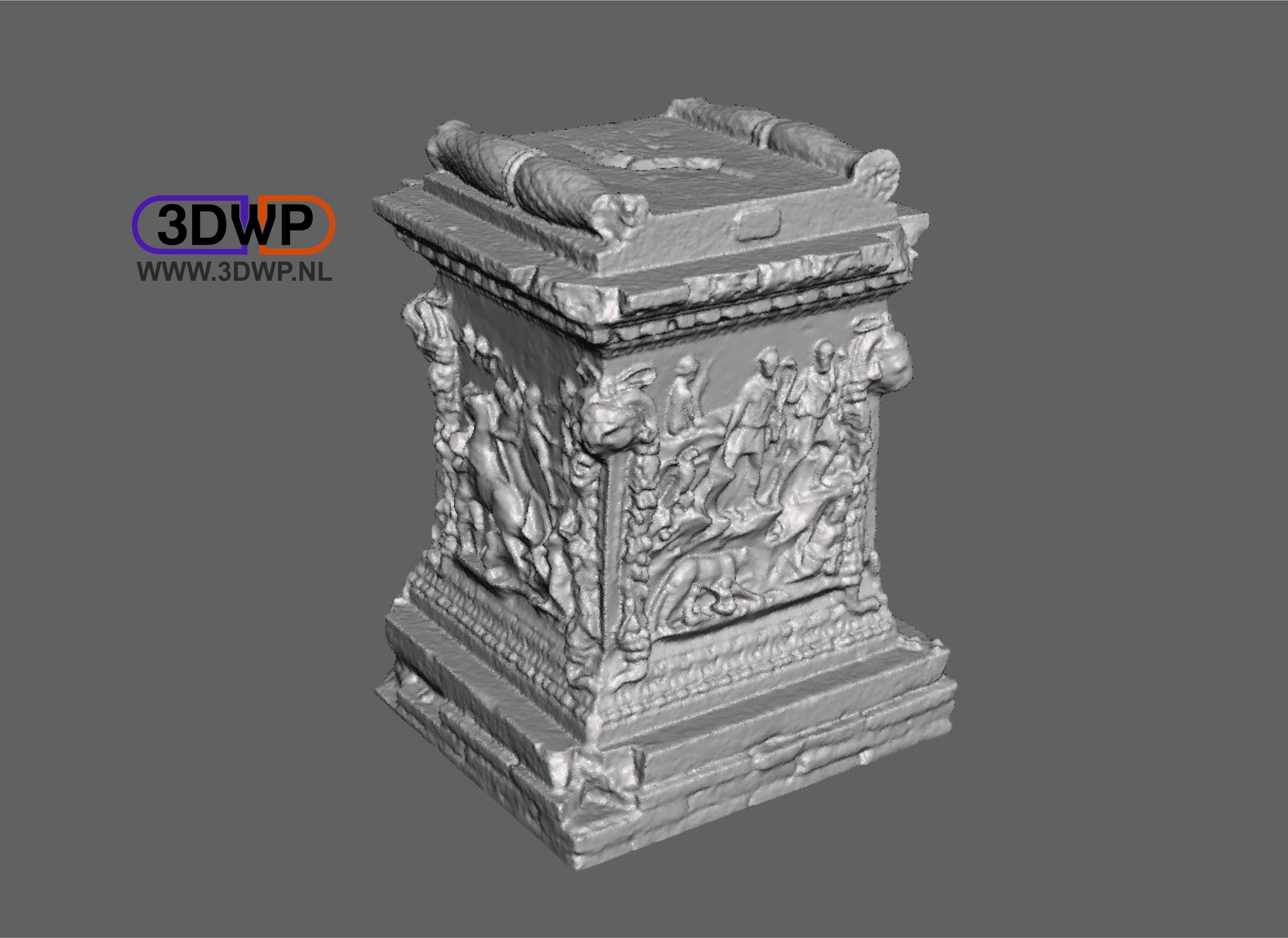 Free STL file Roman Marble Plinth 3D Scan・3D printer model to download ...