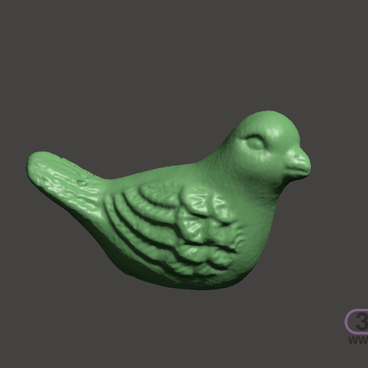 Download 3D printing models Little Bird Sculpture ・ Cults