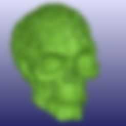 Download free STL file Spook Skull 3D Scan (Hollow) • 3D printable ...