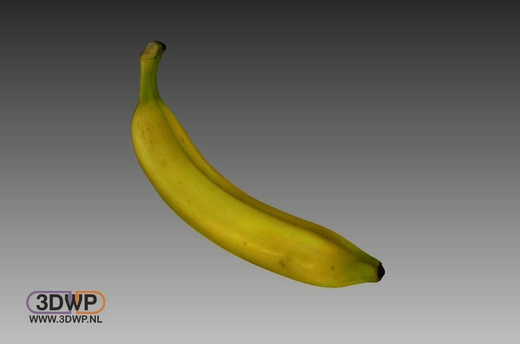Free 3D file Banana (Color 3D Scan)・3D printing model to download・Cults