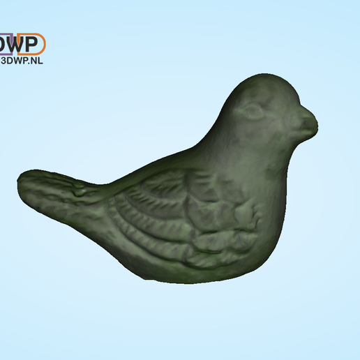 Download 3D printing models Little Bird Sculpture ・ Cults