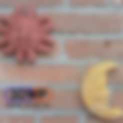 Download 3D printer templates Sun And Moon Sculpture 3D Scan ・ Cults