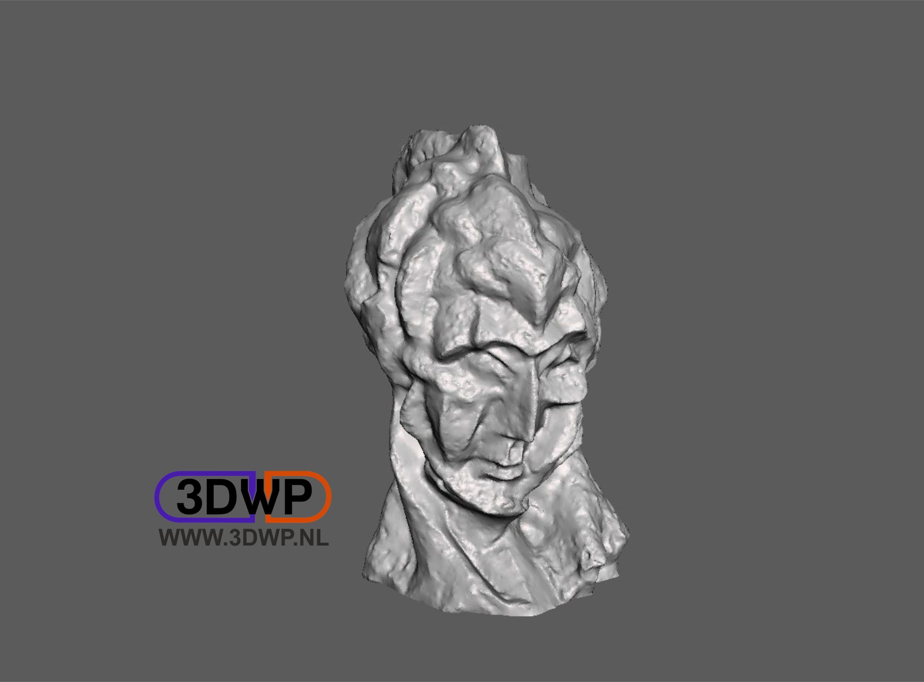Free STL file Picasso - Head Of A Woman (Sculpture 3D Scan)・3D printing ...