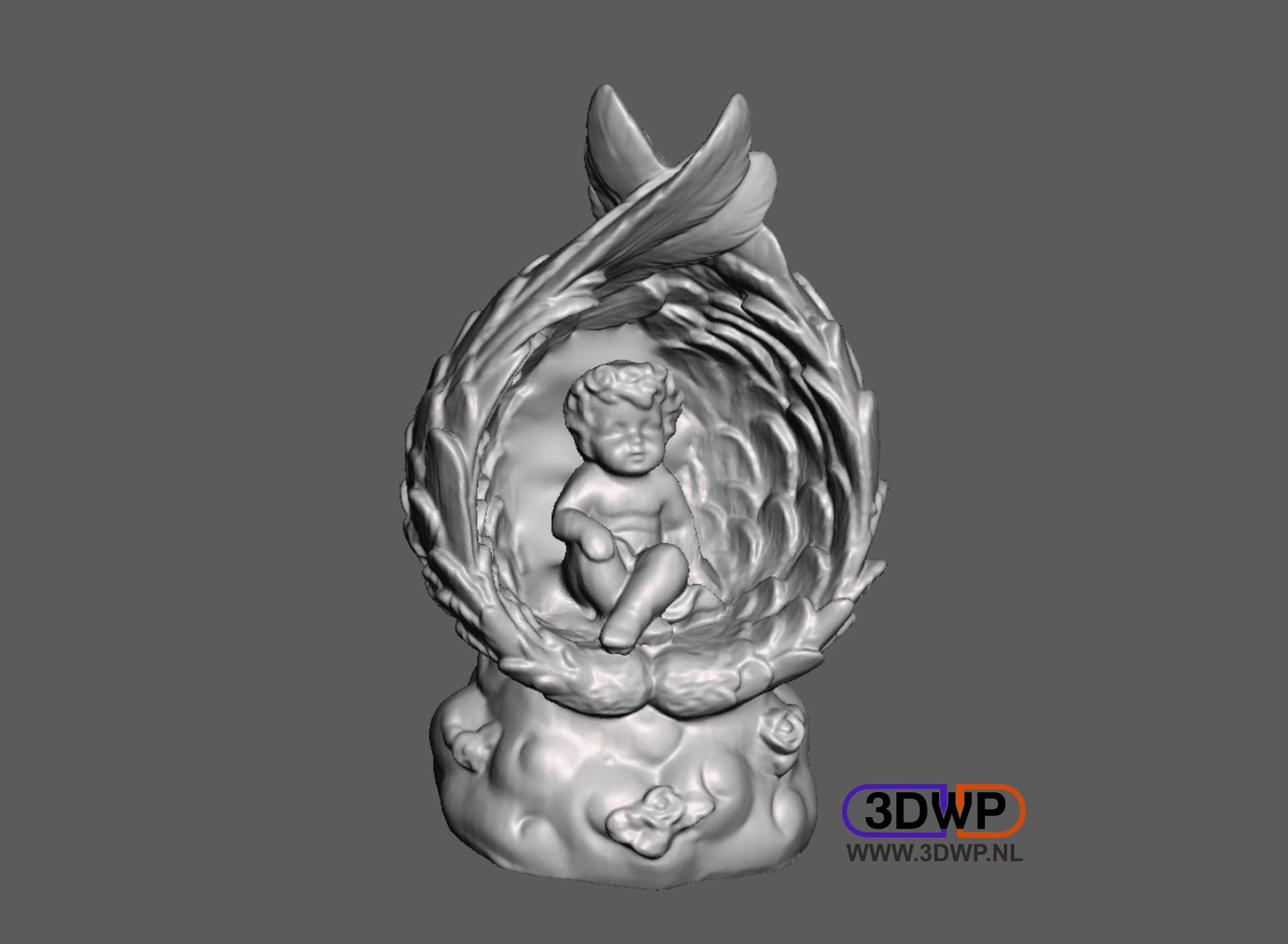 Free STL file Angel Sculpture 3D Scan・3D printing design to download・Cults