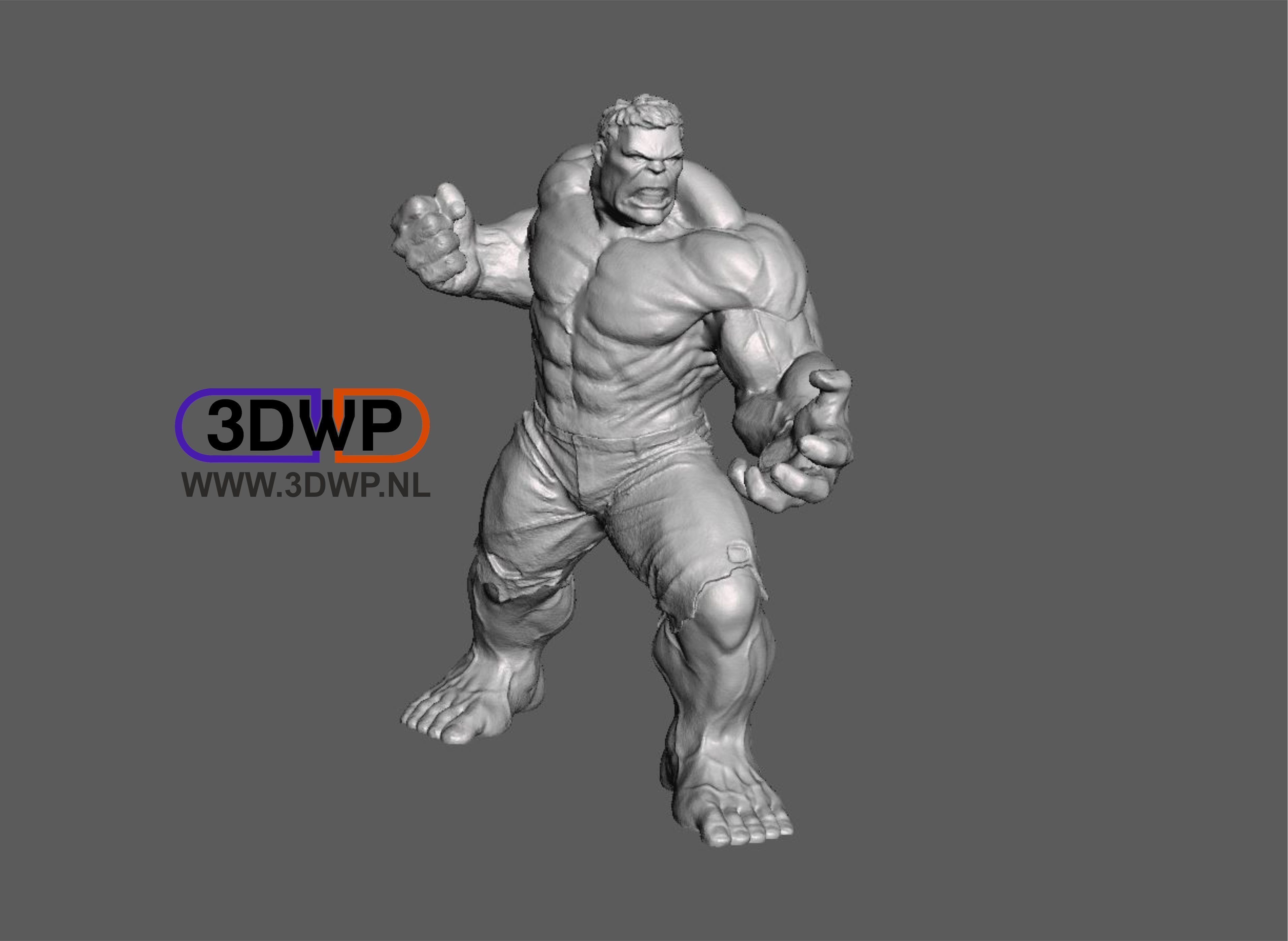 Free STL file Hulk 3D Scan 🩻・3D print design to download・Cults
