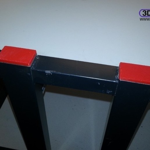 Download free 3D printer files Rectangular Tube End Cap 25X40 mm ...