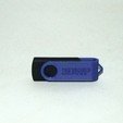 Download free STL file Flash Drive Cover (USB Stick Swivel) • 3D print ...