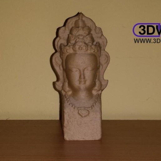 Download free STL file Buddha Bust (Statue 3D Scan) • 3D print design ...