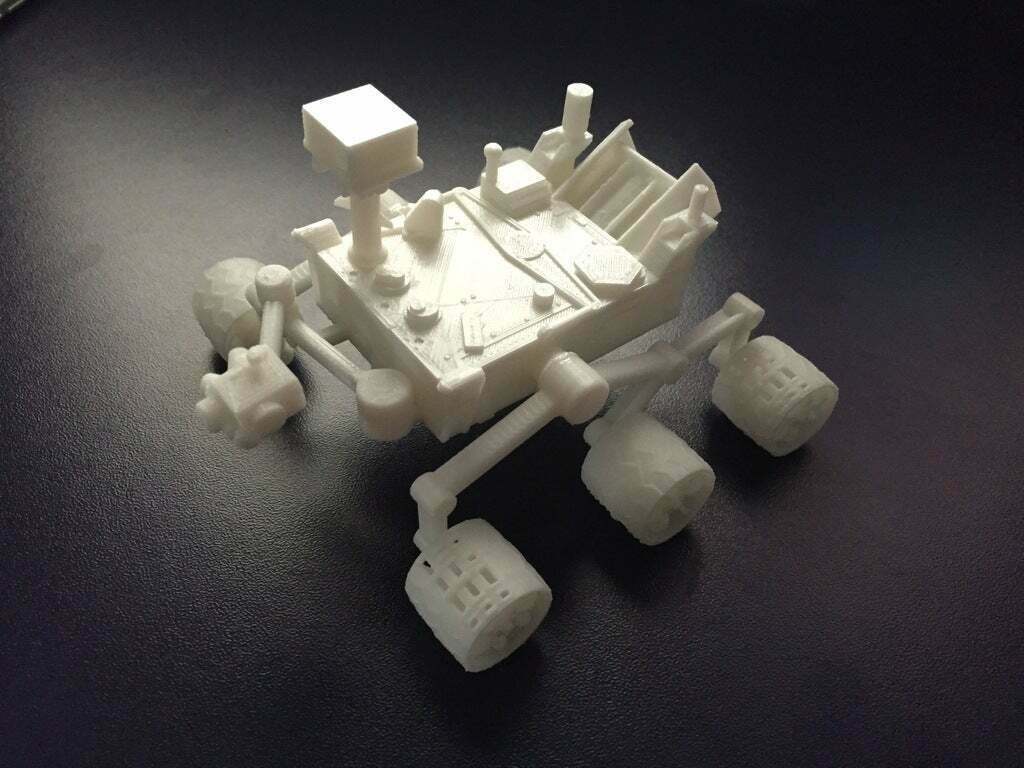 Free STL file Curiosity Rover 3D・3D print model to download・Cults
