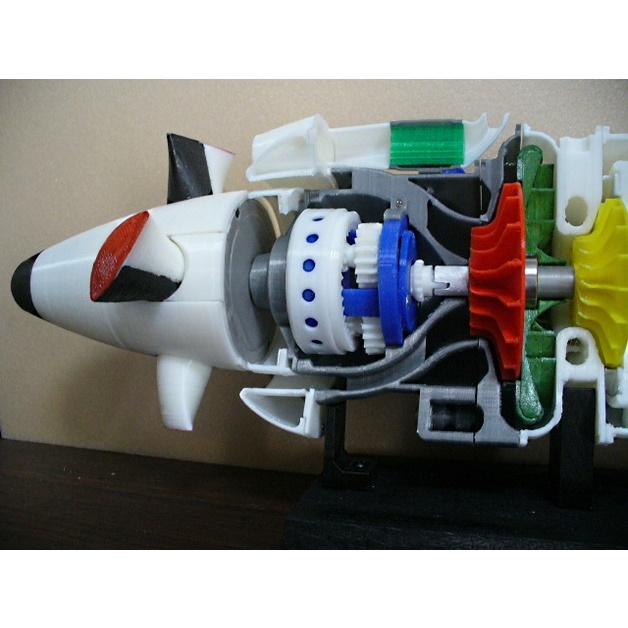 Free STL file Turboprop Propeller 🚁・3D printable model to download・Cults