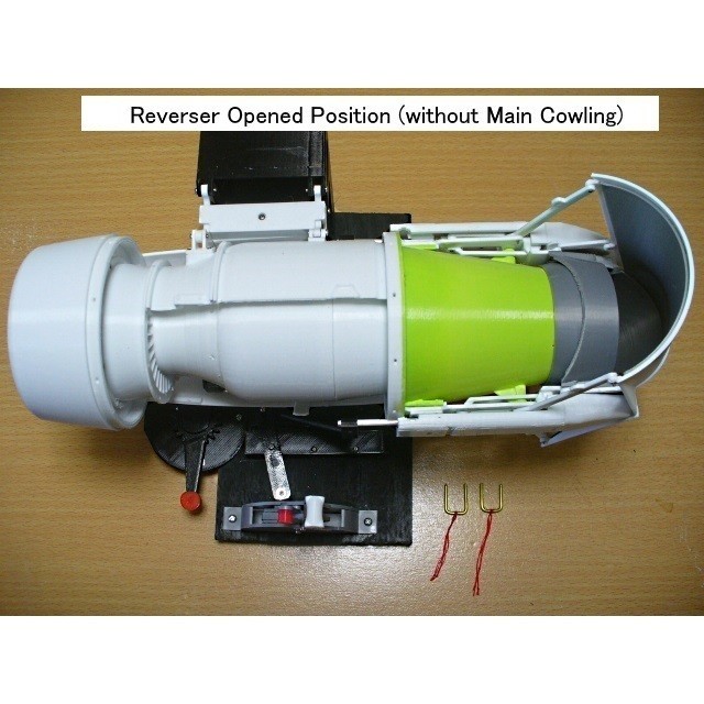 Download STL file Thrust Reverser for Business Turbofan, Bucket Type ...