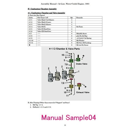 Download STL file Inline Horizontal, Water Cooled, 4 Cylinder, 1903 ...