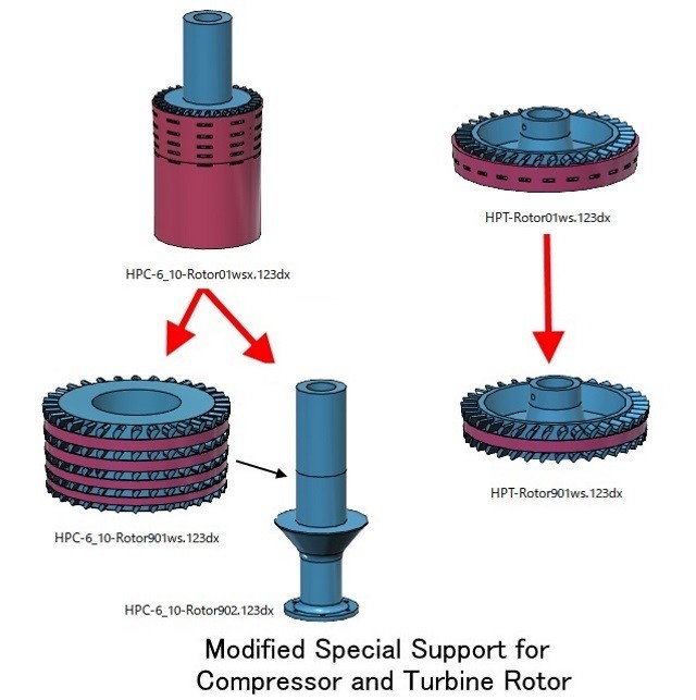 Free STL file Jet Engine; 2-Spool, Modified Parts 🔧・3D printer model to ...